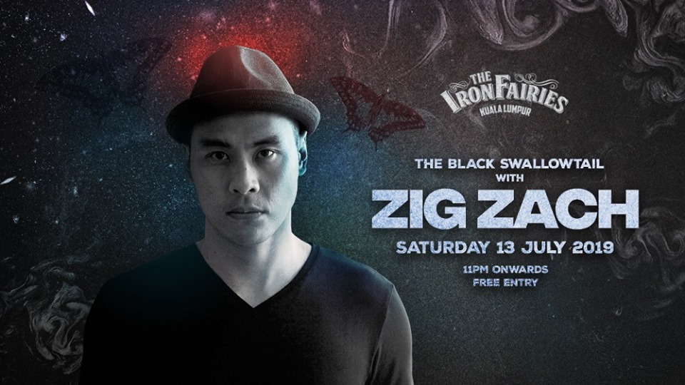 The Black Swallowtail with Zig Zach - 13 July