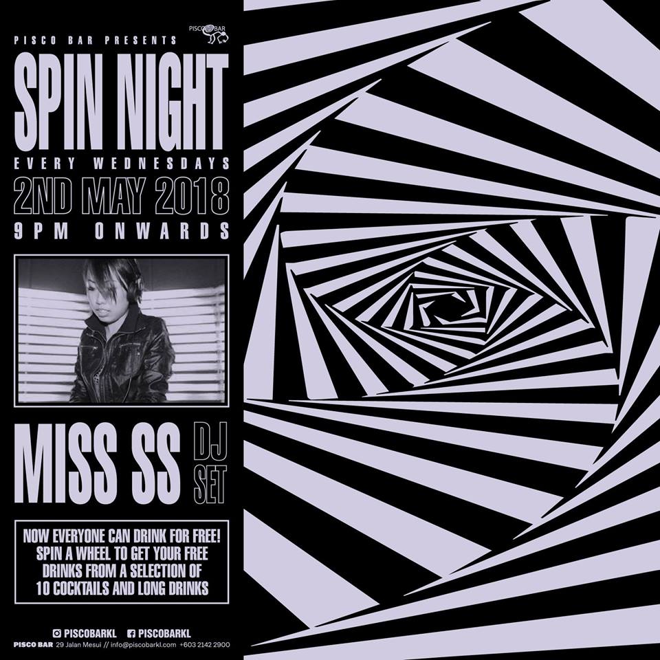 Spin Night pres. Miss SS - 2 May