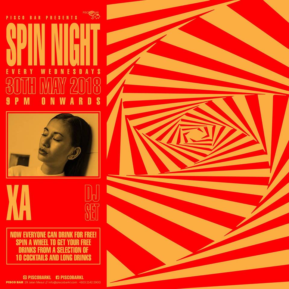 Spin Night pres. XA - 30 May