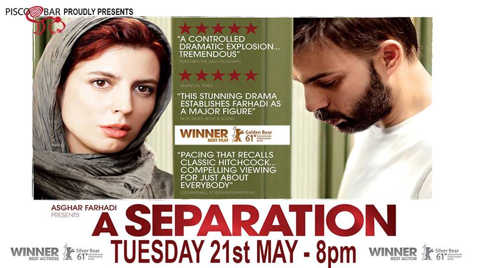 A Separation (Iran) - Movie screening - 21 May