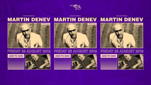Pisco Bar pres. Martin Denev - 23 August