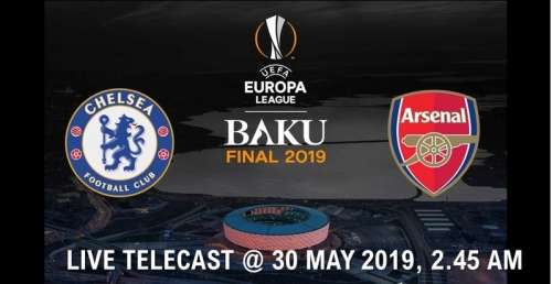 Europa League BAKU Final 2019 Live Telecast - 30 May